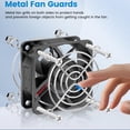 60mm x 25mm 12V DC IP68 Waterproof Fan Dual Ball Bearings Brushless ...