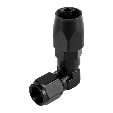 AN4 90 Degree Swivel Coupler 90 Degree Hose Union 6061 Aluminum Alloy ...