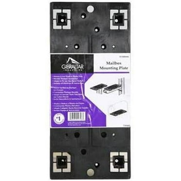 Solar Group Gibraltar Cedar Mailbox Post Kit, 43.3 in., Natural Red ...