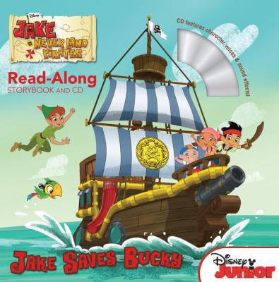 Pre-Owned Jake and the Never Land Pirates Read-Along Storybook and CD ...