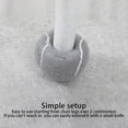 Heavy Duty Furniture Leg Protectors 4-Piece Set Durable Floor Glide ...
