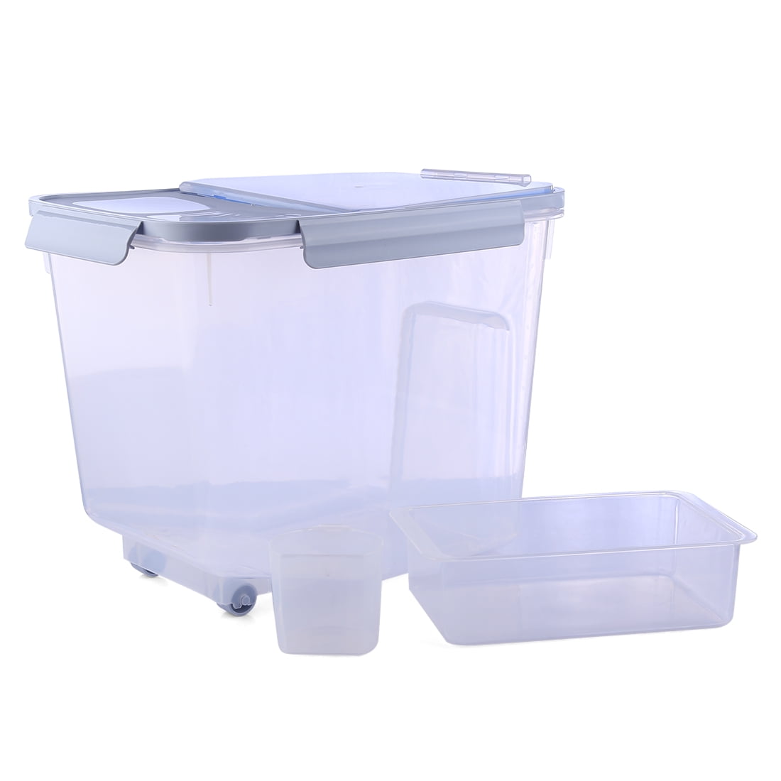 10Kg Plastic Grain Rice Sealed Box Moistureproof Mothproof Cereals ...