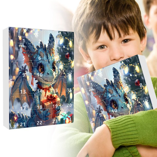 Calendario de cuenta regresiva para Navidad 2025, bonita decoración ...