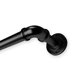 1" Blackout Curtain Rod 48-84 inch - Black - Walmart.com