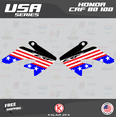 Kalair GFX Graphics Kit for Honda CRF100 (2011-2016) Usa Series ...