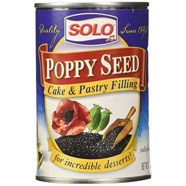Solo Poppy Seed Baking Filling for Cake & Pastry, 12.5 oz - Walmart.com