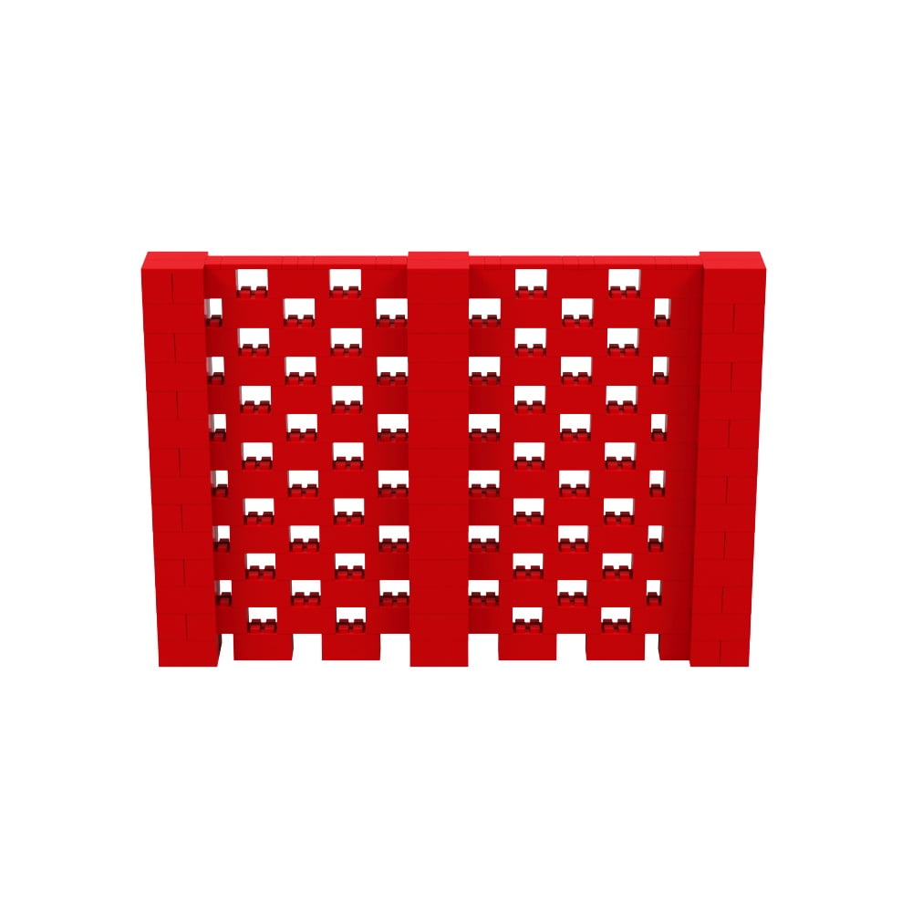 EverBlock 10’ x 7’ Open Stagger Wall Kit | Modular Building Blocks ...