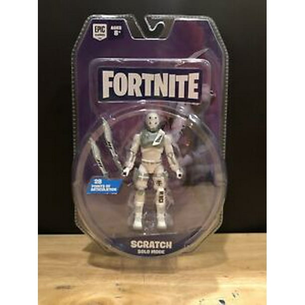 2020 Jazwares FORTNITE Video Game Action Figure Solo Mode SCRATCH 4 ...