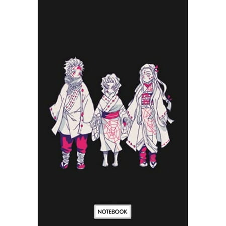 Demon Slayer Spider Demon Tanjiro And Nezuko Notebook: Journal, Diary ...