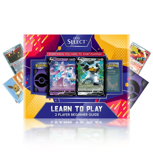 CCG Select Learn to Play Pokemon Cards 2-Player Beginner's Box (2 Decks ...
