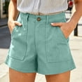 BLVB High Waisted Shorts for Women Summer Business Casual Trousers ...