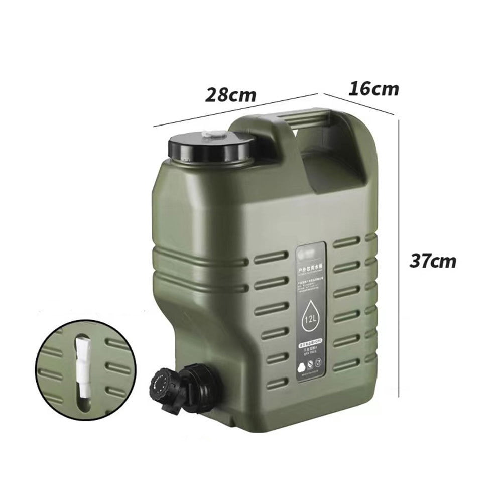 bucket,Tank With Faucet Water Containers Portable Pe Water Tank 12l ...