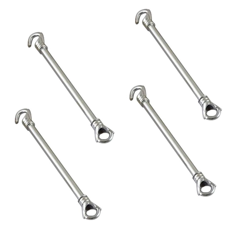 FSLiving 4 Pcs Ceilin Kit Straight Pipe lamp stem Black Finish Lamp Rod ...