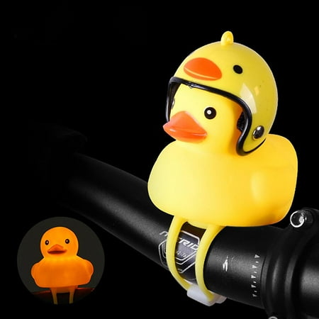 Cartoon Duck Head Light Shining Duck Bicycle Bells Handlebar Bicycle ...
