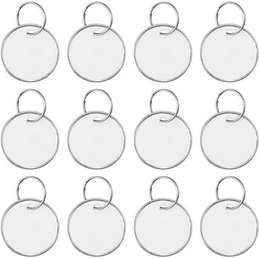 Avery Round Paper Write Key Tags, Metal Rim, Split Ring, White, 50 Tags ...