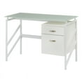 Mayline Soho Glass Top Computer Desk - Walmart.com
