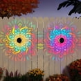 Decorative Solar Mandala Lights, Solar Mandala Lights for Garden Post ...
