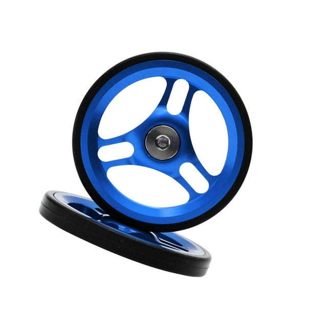 Folding Bike Easy Wheel EZ Wheels for Traveling Rack Blue - Walmart.ca