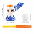 Electric Baseball Pitching Machine Toy Set with Remote Control ...