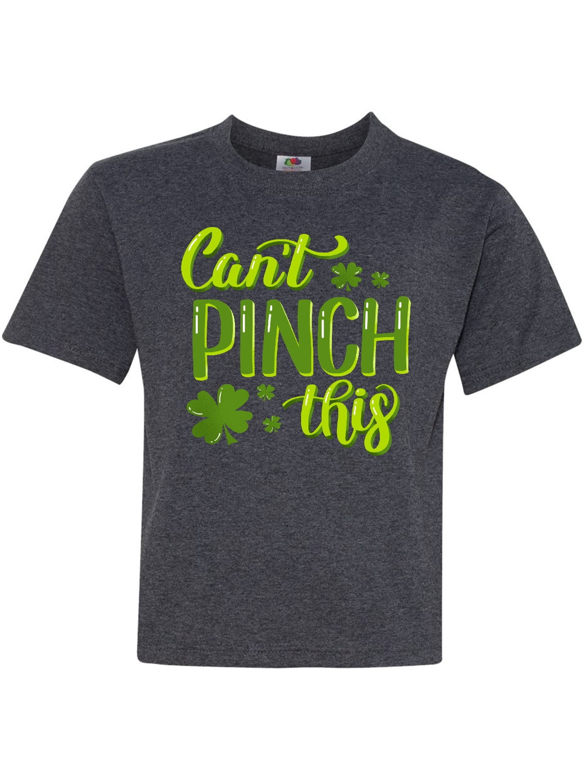 Inktastic St. Patrick's Day Can't Pinch This Hand Lettering Youth T ...