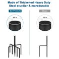 ANIDEER 72" Shepherds Hooks for Outdoor, Heavy Duty Garden Bird Feeder ...