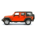2015 Jeep Wrangler Unlimited, Orange w/Black Roof - Maisto 38268OR - 1/ ...