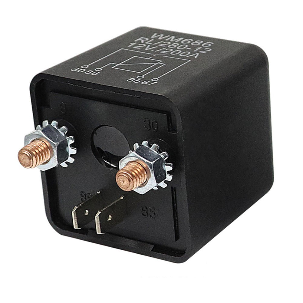 High Current Relay Start Relay 12V/24V Power Start Relay Automobile ...