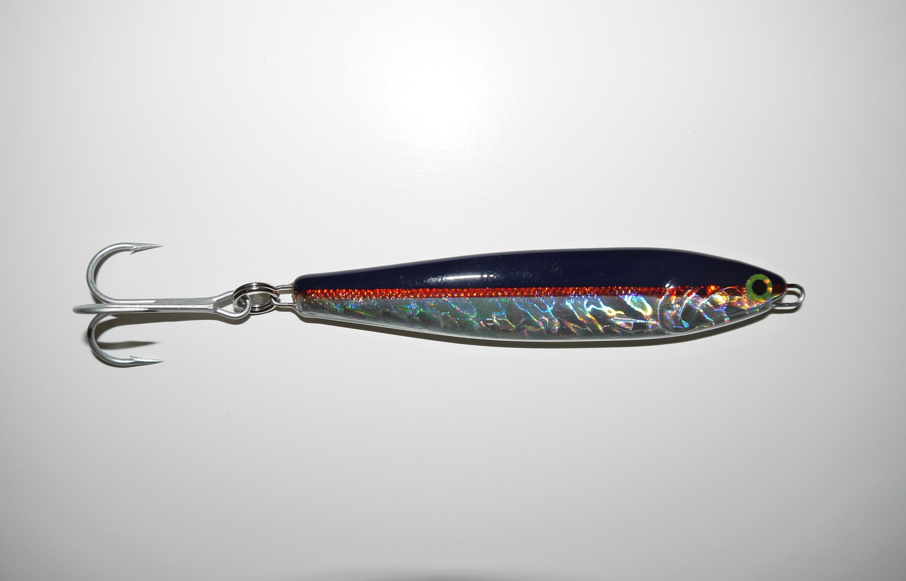 Point Wilson Dart Anchovy Jigs, 4oz, Blue/Nickel, Fishing Jigs ...