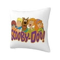 Scooby Doo Comfortable Bed Couch Pillow Cases Cushions Covers For Sofa Bedroom Car 16x16