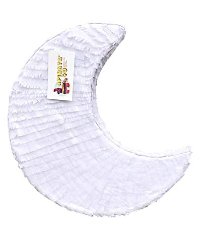 APINATA4U Crescent Moon Pinata White Color to The Moon and Back Theme ...