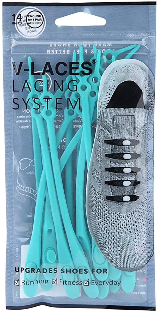 V-LACES 3.0 Performance One-Size Fits All No Tie Elastic Shoelaces (14 ...