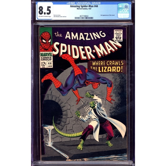 Amazing Spider-Man #44 - CGC 8.5 Comic Book - Walmart.com
