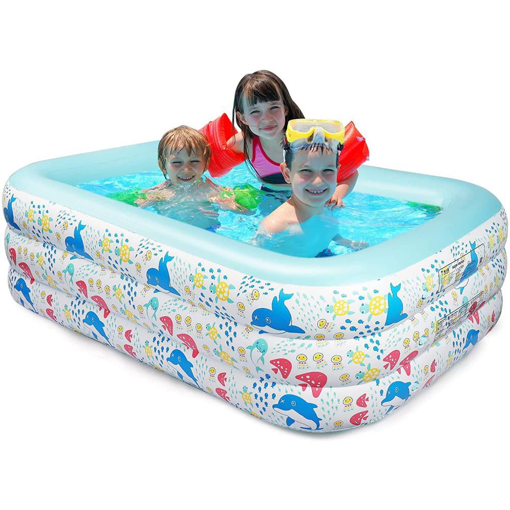Fbsport Inflatable Swimming Pool for Kids Blow Up Pools Ball Pit Lounge ...