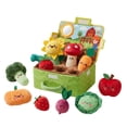 Baby Fruit Garden Plush Sensory Toy, Early Educational Kitchen Playset ...