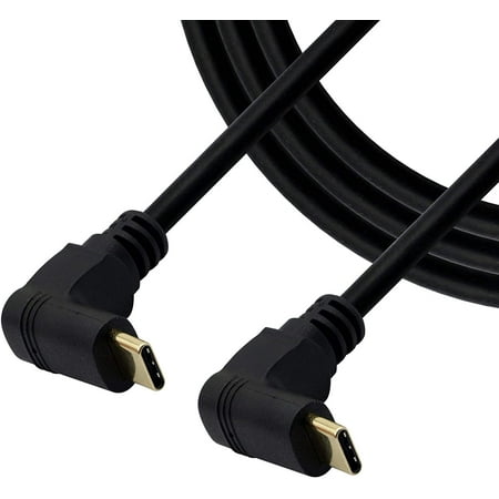 Right Angle 90 Degree Type C Cable,Type C Male to Type C Male 90 Degree ...