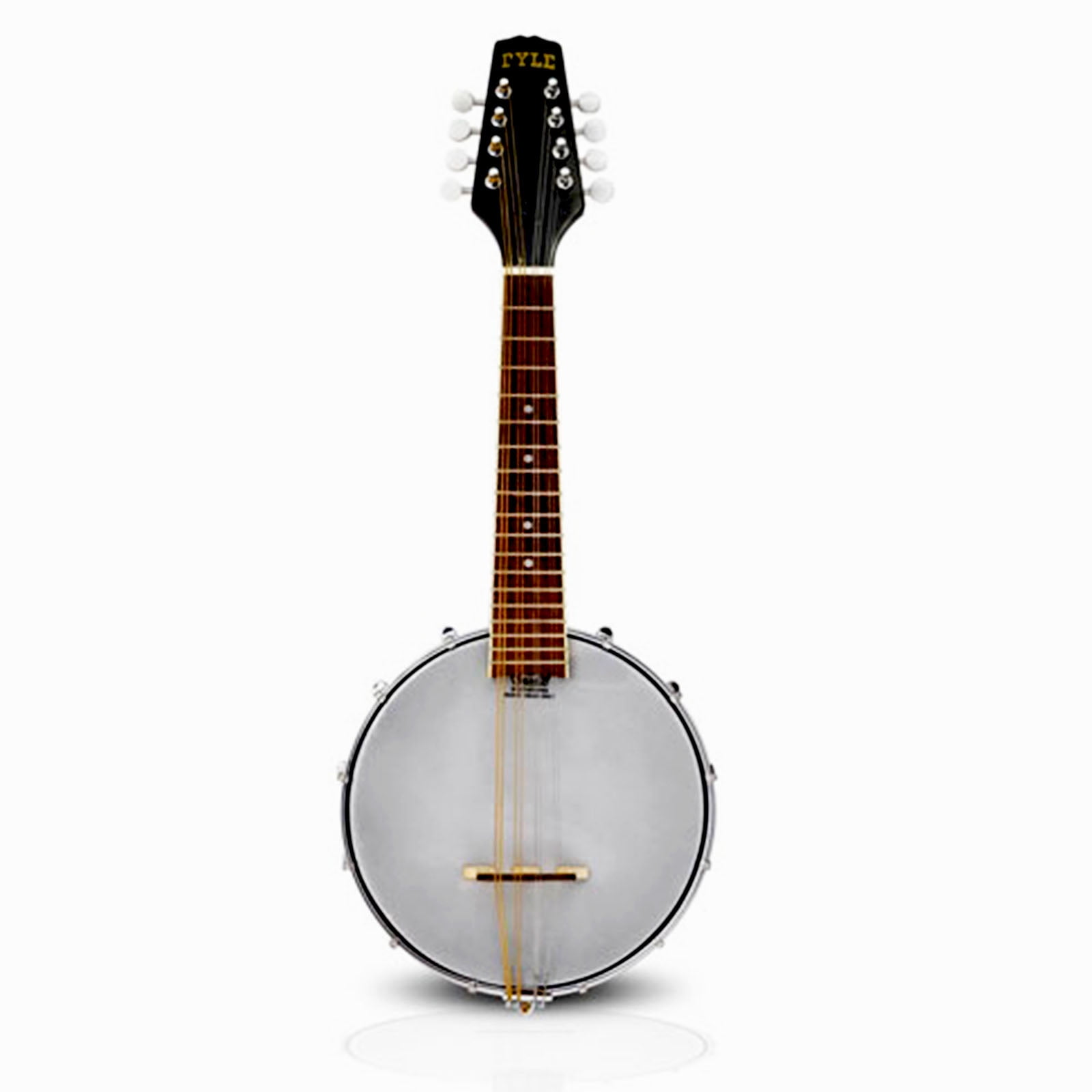 8-String Mandolin-Banjo Hybrid with White Jade Tuner Pegs & Rosewood ...