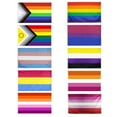 90x150cm Polyester Homosexual Bisexual Flag Gay Rainbow Flag Home Decor ...