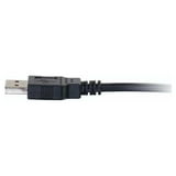 C2G 2m USB 2.0 A Male to A Male Cable - Black (6.6ft) - Walmart.com