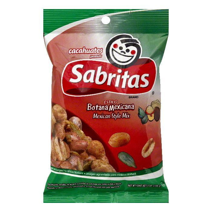Sabritas Mexican Style Mix Peanuts, 7 OZ (Pack of 12) - Walmart.com