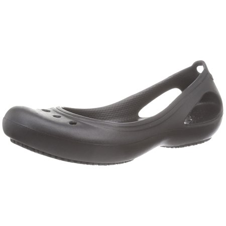 crocs Women's Kadee Ballet Flat,Black/Black,11 M US | Walmart Canada
