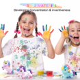 DIY Unicorn Painting Kit - Arts & Craft Set with 6 Plaster Unicorn Mold ...