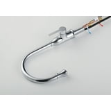 Stufurhome Everton Kitchen Faucet Gooseneck Single Lever Mixer in ...