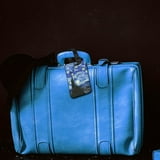 WIRESTER 2pcs Set PU Leather Luggage Tags Privacy Label Flap for Travel Suitcase Baggage - Cafe ...