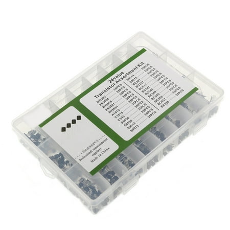 Awesitey 840 Pieces/Kit Triode Transistor Plastic Iron Portable ...