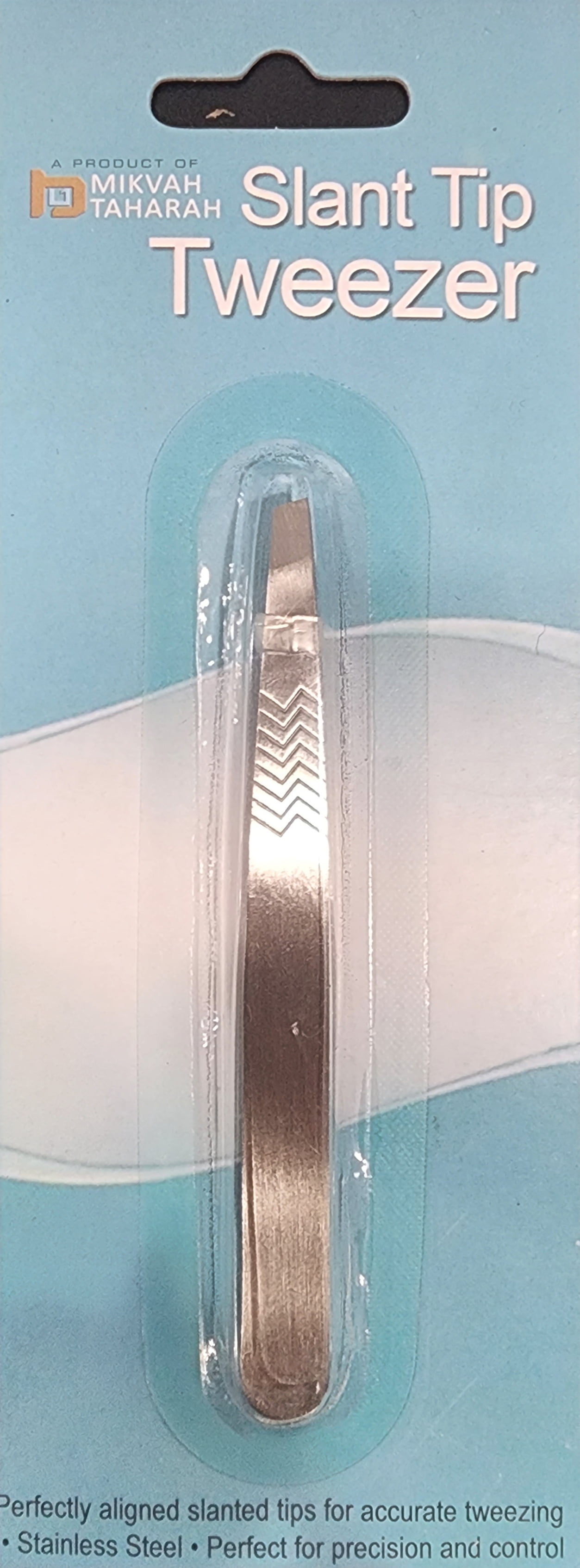 TWEEZERS SLANT TIP STAINLESS STEEL EASY GRIP - Walmart.com