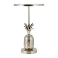 Sagebrook Home Pineapple Metal Side Accent Table - 15" x 15" x 24 ...