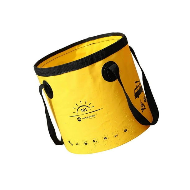 Collapsible Bucket Foldable Water Container Portable for Camping ...