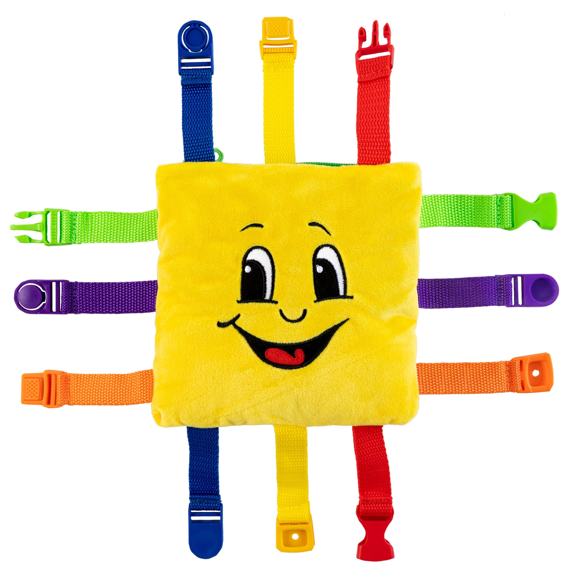 Buckle Toy Bongo Square - Toddler Learning Toy, Sensory Fine Motor ...