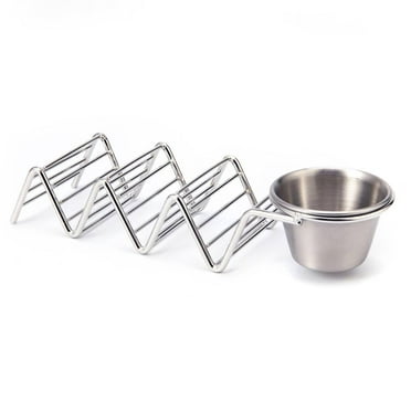 GET Modern Chrome Metal Four Compartment Condiment Caddy Table Caddies ...
