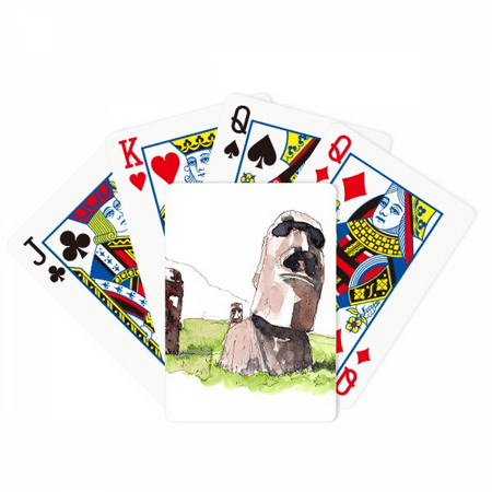 Moai Statues In Easter Island Poker Playing Magic Card Fun Board Game ...
